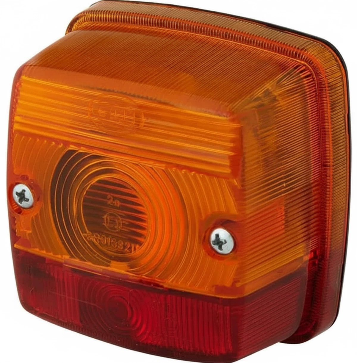 Kramp - 2SW003014131 - Rear Light Square, 12/24V, Red/Orange, Bolt On ...