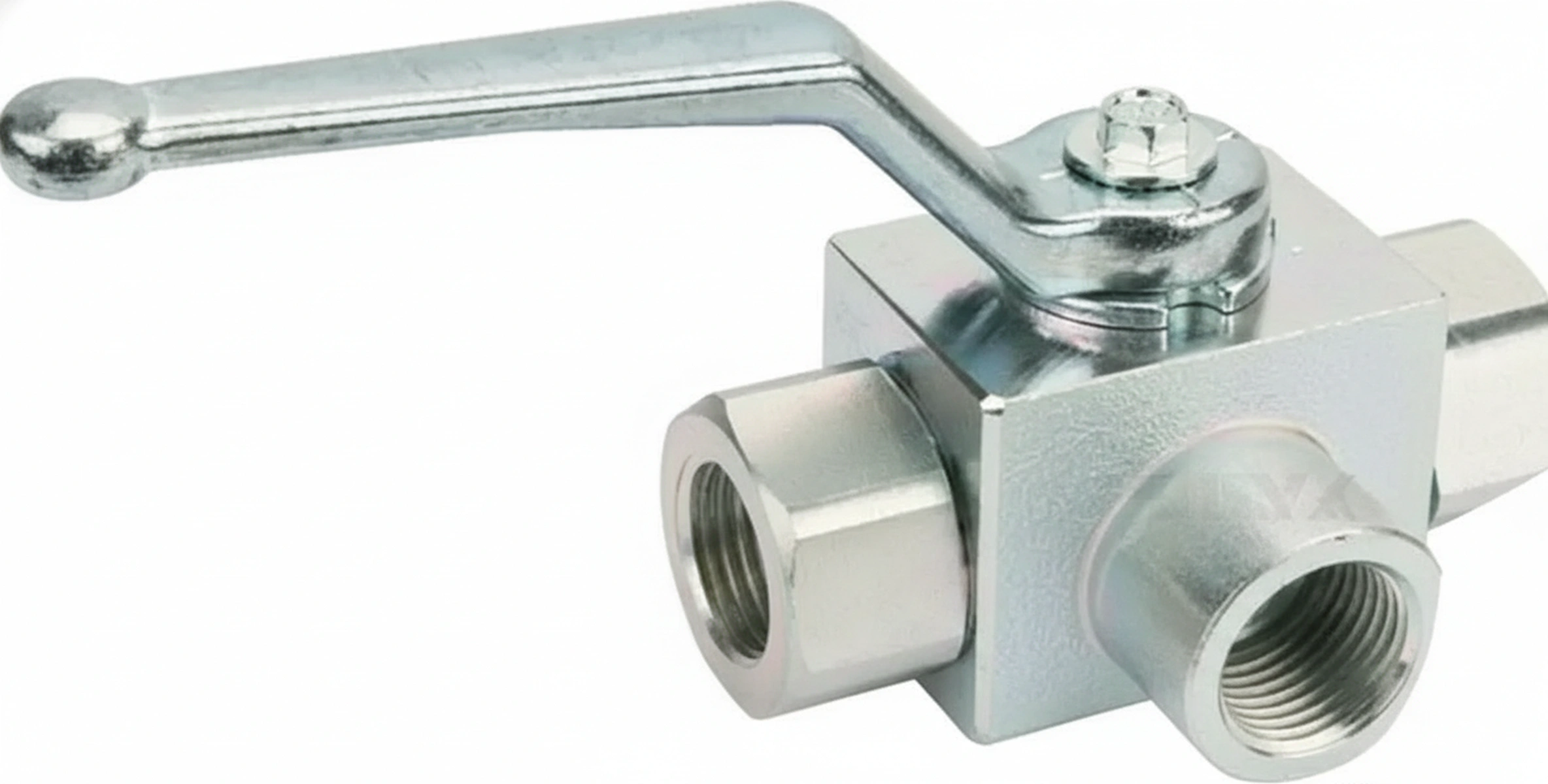 Kramp-kh3ksr08t - Ball valve 3-way 1/2 T-bore